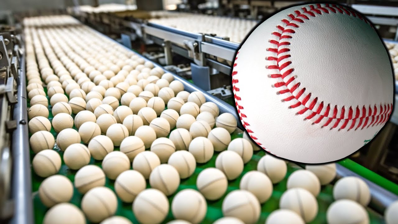 How Baseballs Are Made Inside Factories How It S Made Youtube