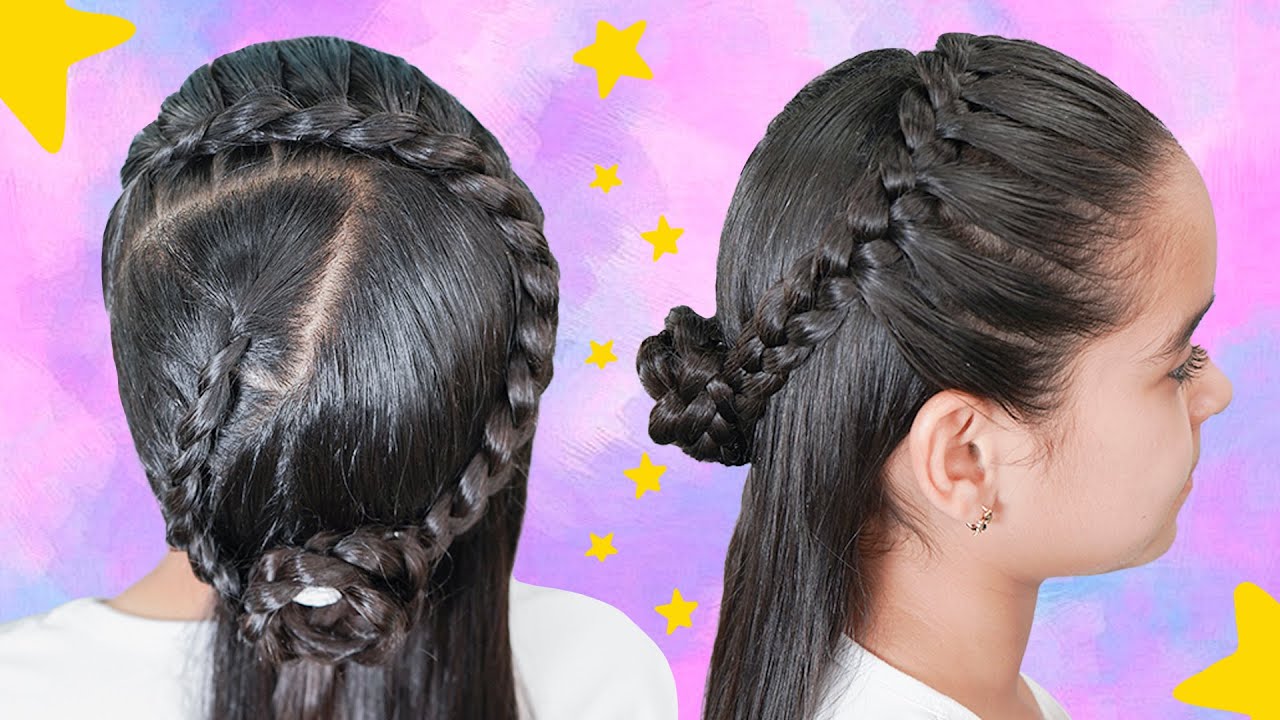 Hermoso Peinado Recogido Paso A Paso Youtube