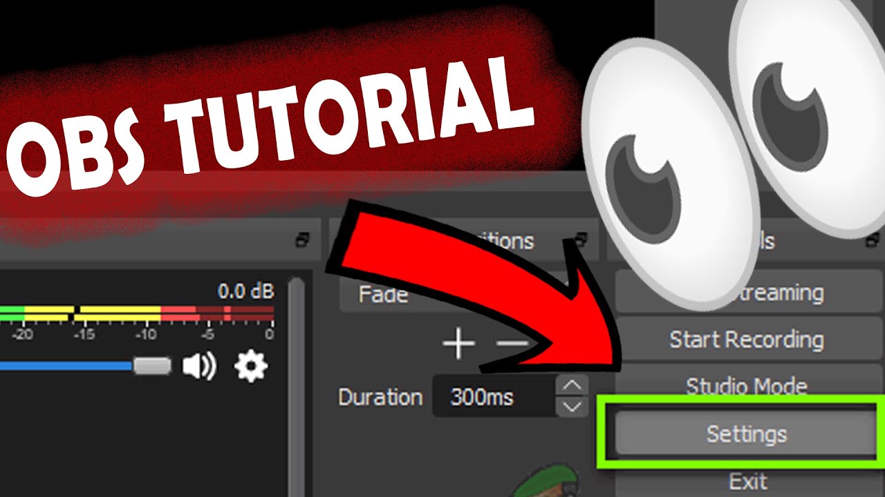 Obs Studio Tutorial 2020 Recording Settings Youtube