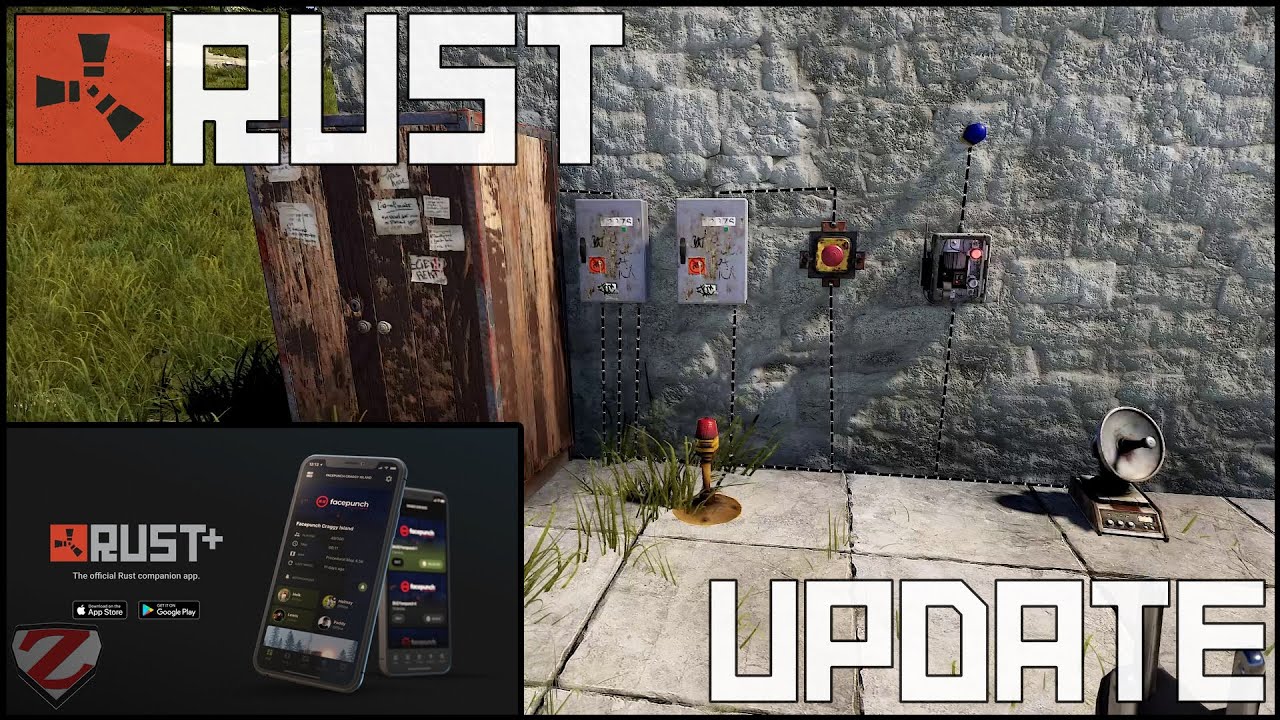 Rust Update ôÿó å Smartphone App Rust Companion App Raid Alarm Neue