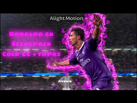 Ronaldo 4k Scenepack Cold Cc Topaz Youtube