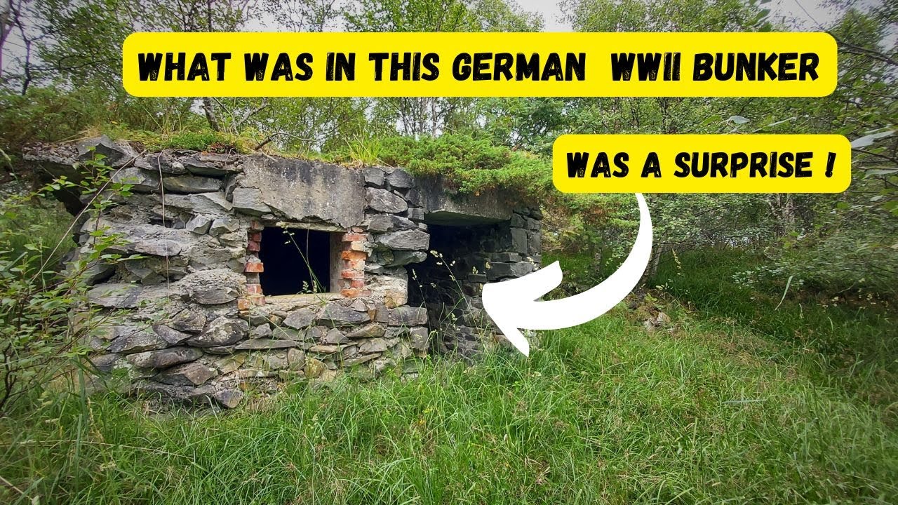 Underground Ww2 Tunnels And Bunkers Found German Ww2 Location Has
