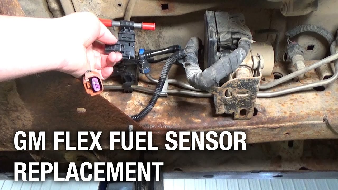 Gm Flex Fuel Sensor Replacement Installation Spotlight Youtube