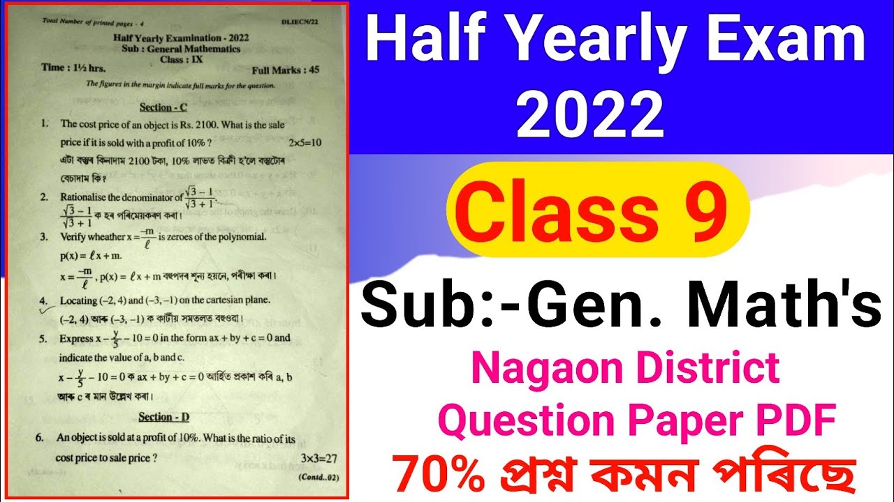Maths Class 9 Notes