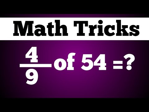 Part 108 Fractions Hacks Mathtrickstutorialvideos Youtube