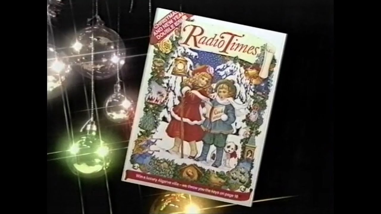 Christmas Radio Times Advert 1987 Youtube