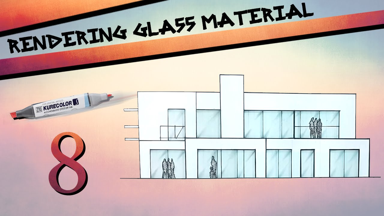 Rendering Drawings Glass