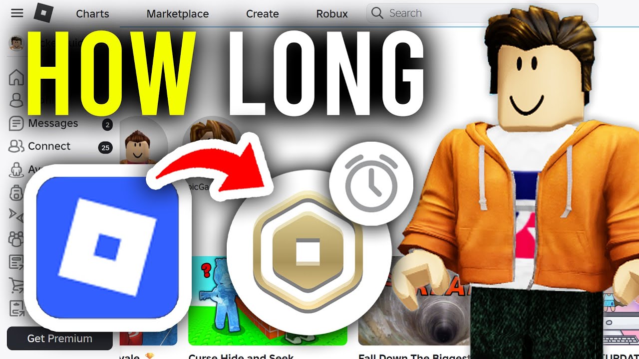 How Long Does Pending Robux Take Guide Youtube