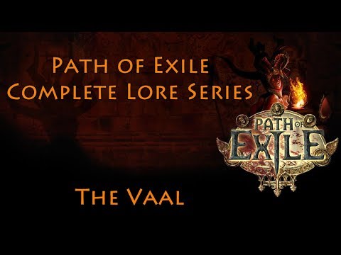 Poe Complete Lore Series The Vaal Youtube