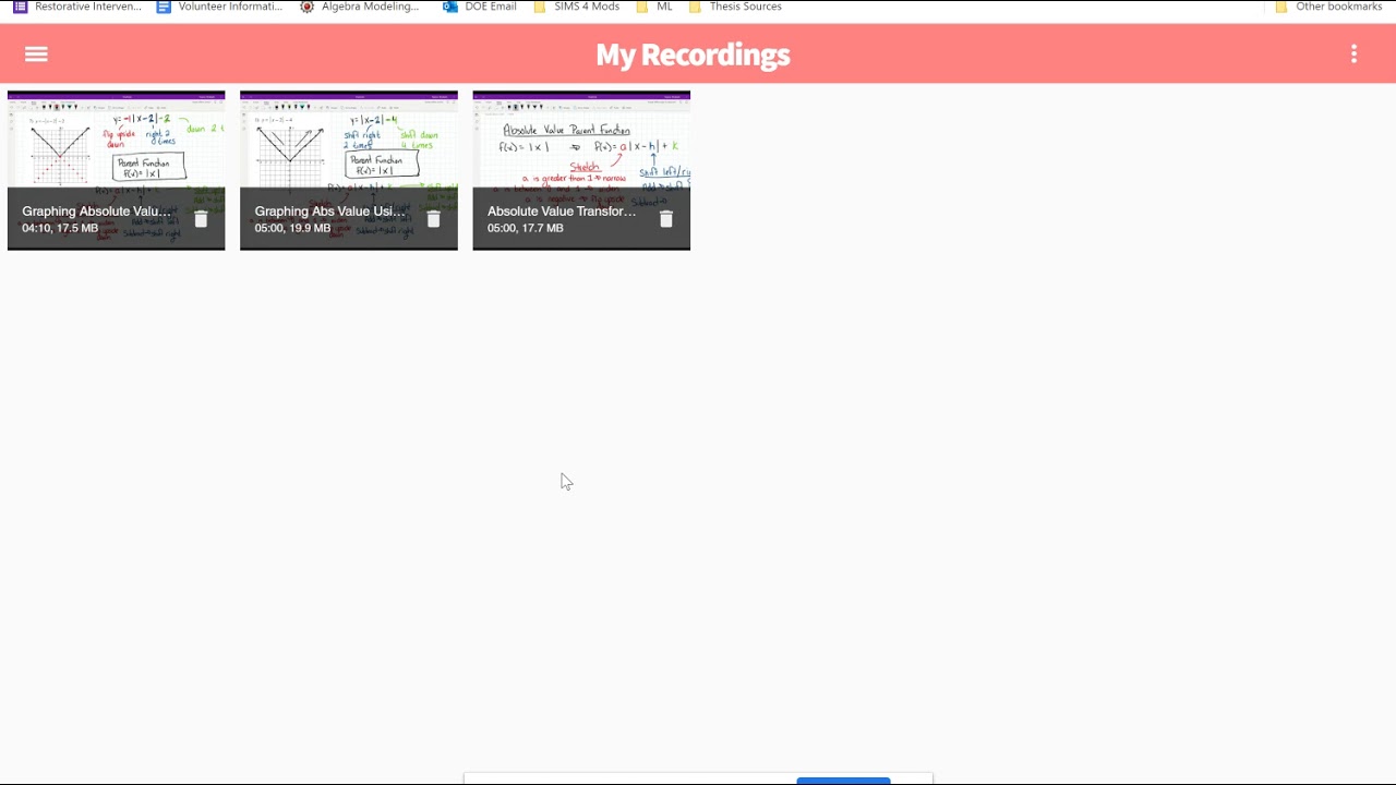 Screencastify Introduction Youtube