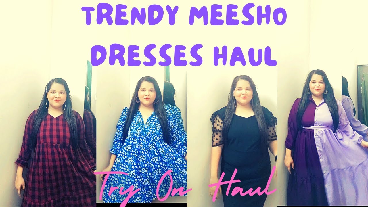 Trendy Meesho Dresses Haul рџ Starting At Rs 248 Try On Haul Sasti