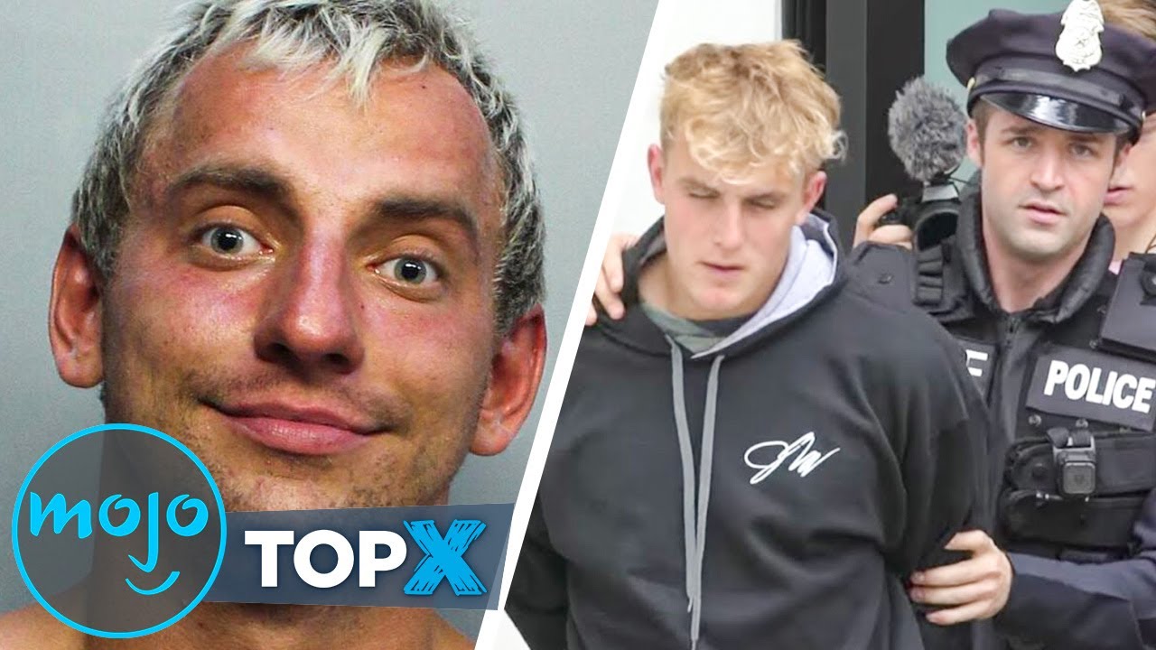 20 Times Youtubers Got Arrested Youtube
