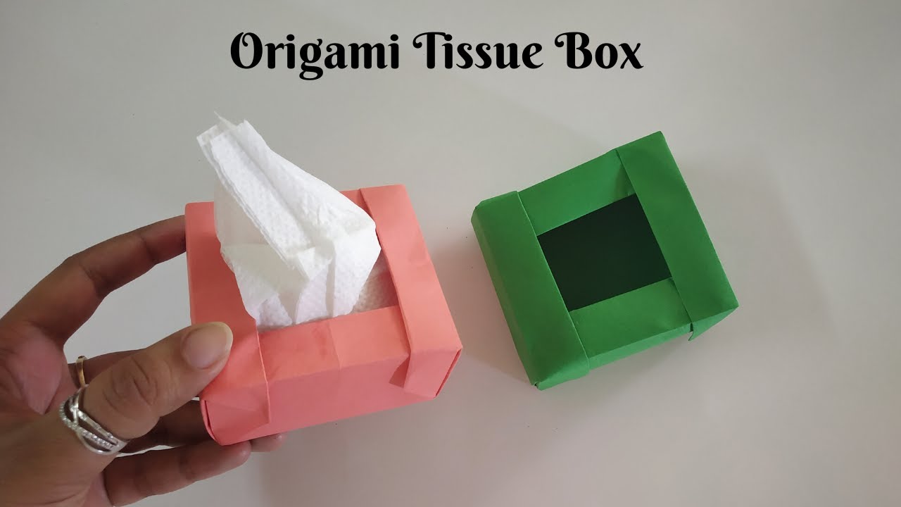 Tissue Paper Craft Box