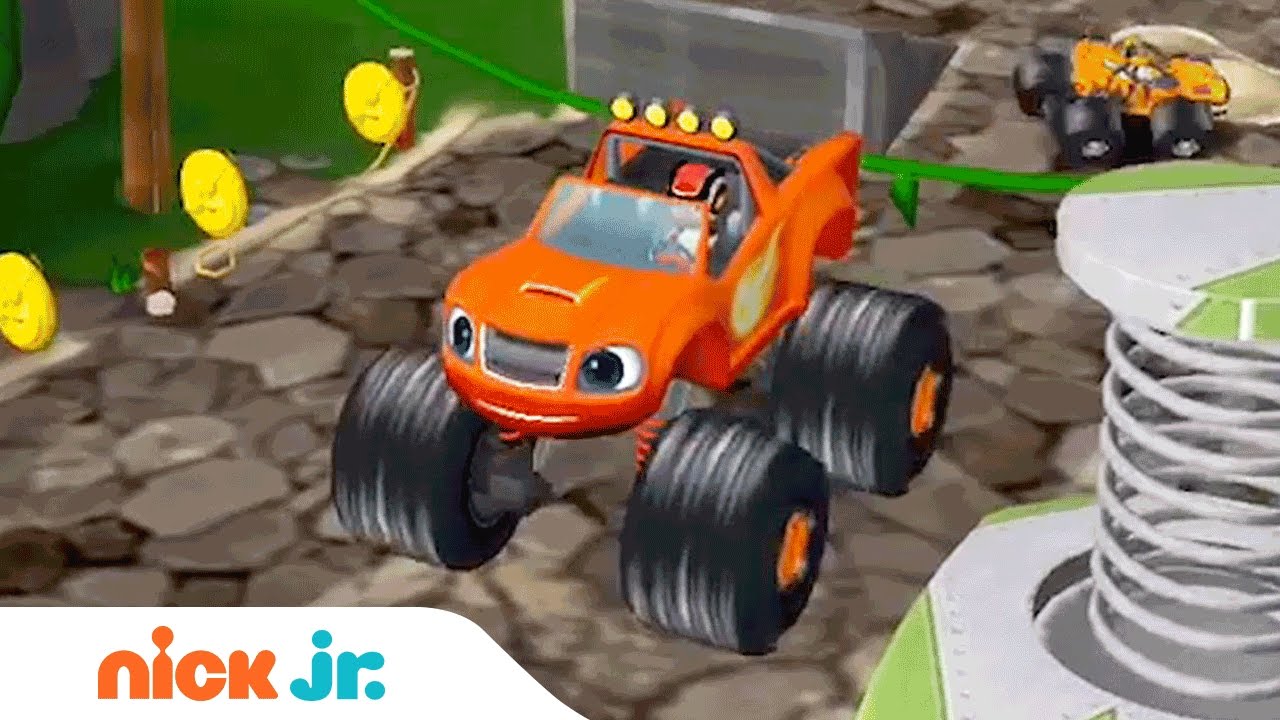 Blaze And The Monster Machines Racing Game Walkthrough Jr Gamers