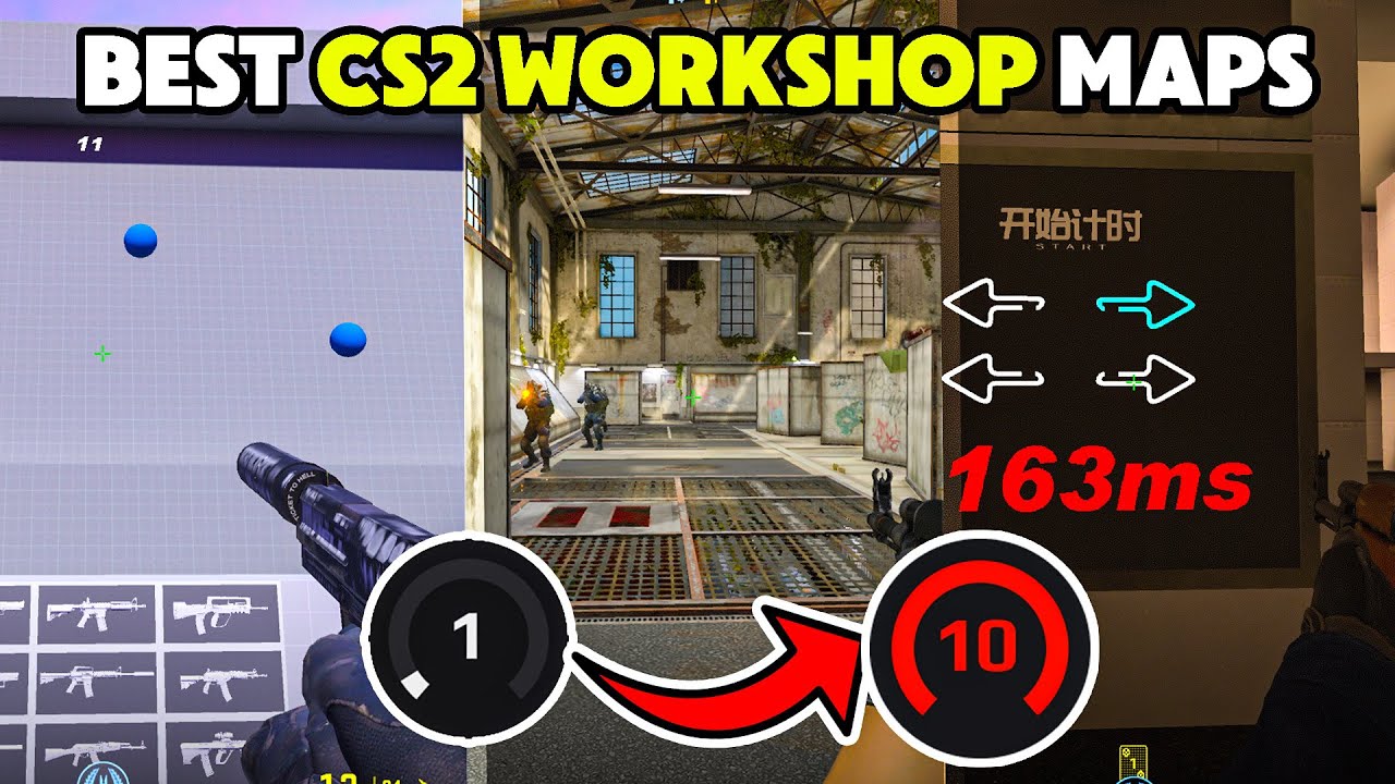 Best Cs2 Workshop Maps To Instantly Improve Your Aim Youtube