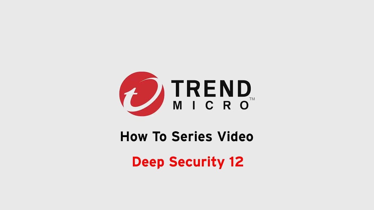 Deep Security 12 Application Control Youtube