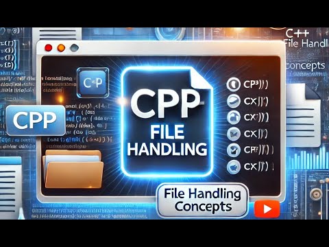 I Know This Is Easy Cpp File Handling Cpp Programming