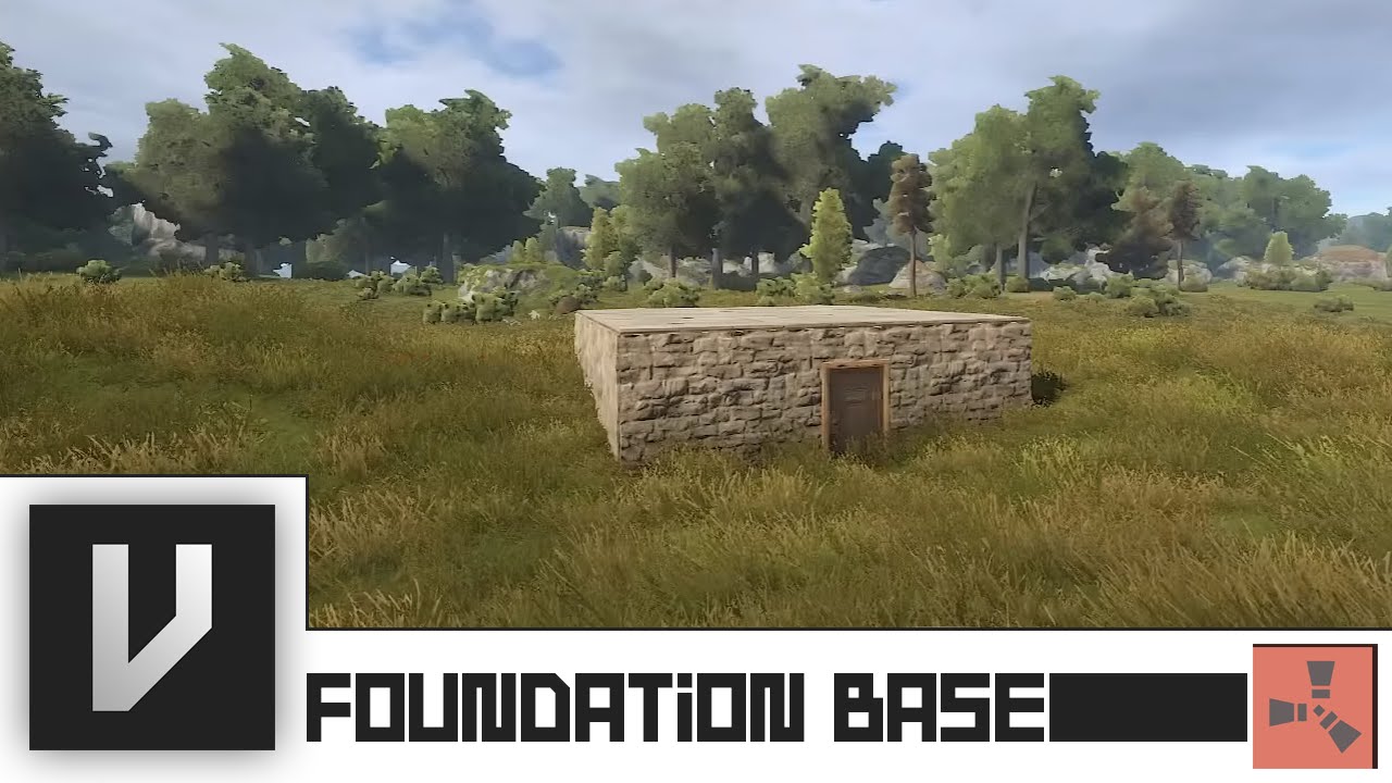 Rust The Foundation Base Design Youtube