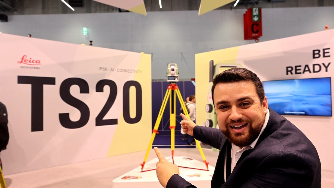 Leica S Brand New Ai Powered Ts20 Total Station Youtube