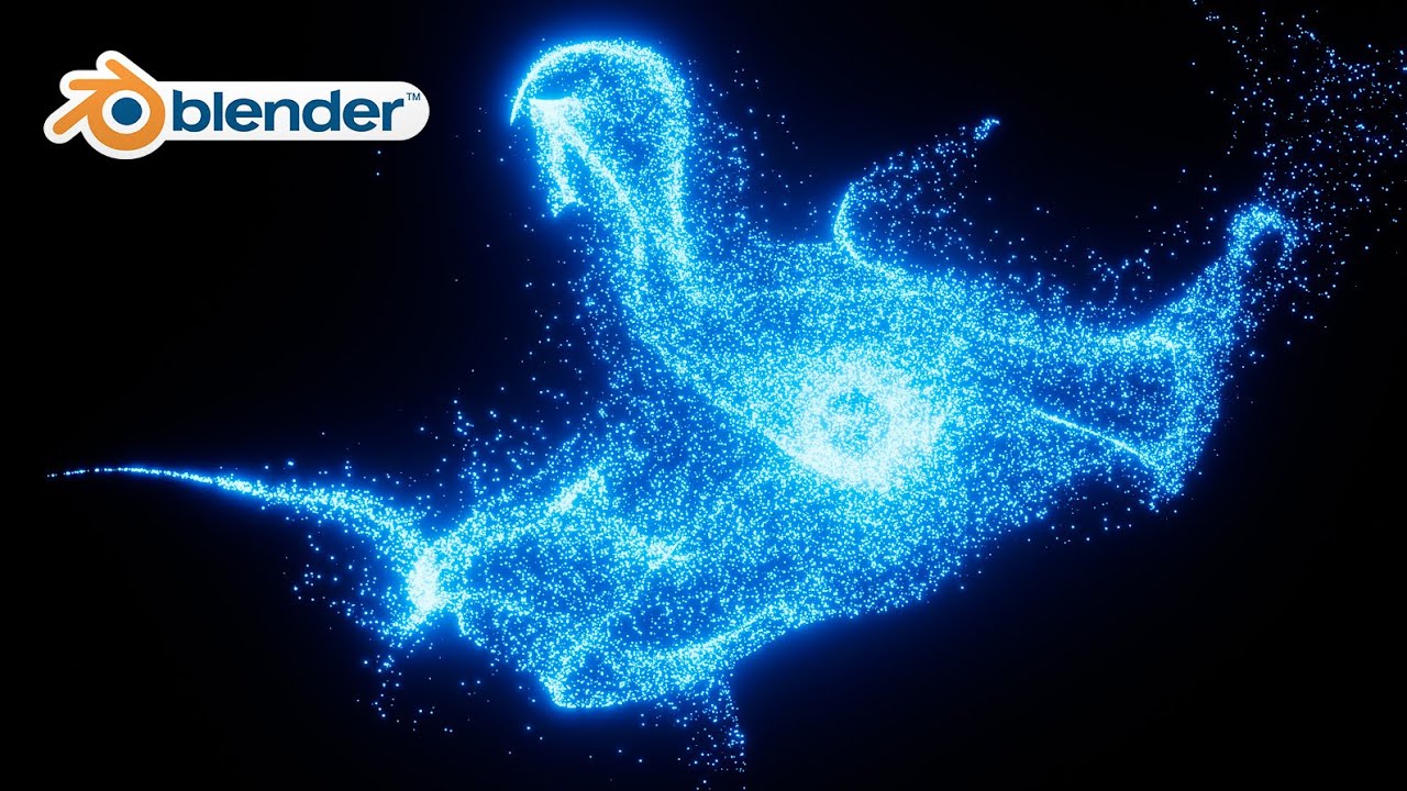 Blender Sci Fi Particle Simulation In Eevee Blender 2 8 Youtube
