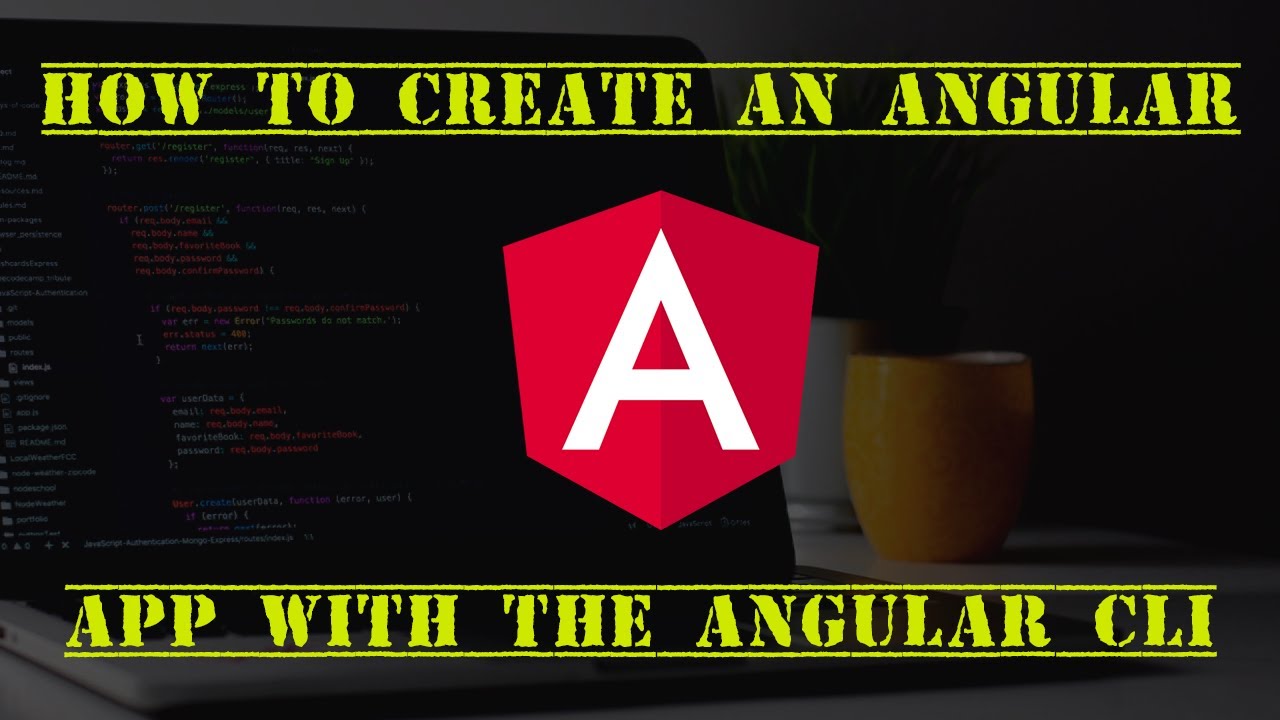 How To Create Angular App With Angular Cli Youtube