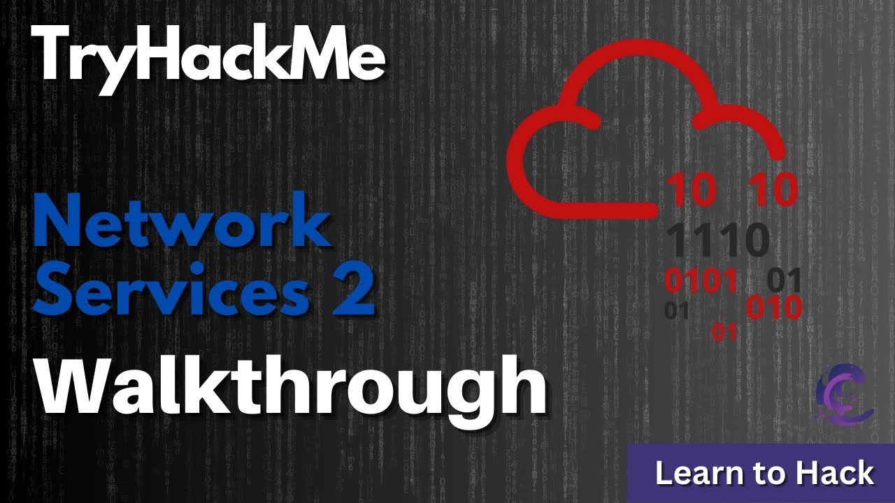 Tryhackme Network Services 2 Walkthrough Comptia Pentest Youtube
