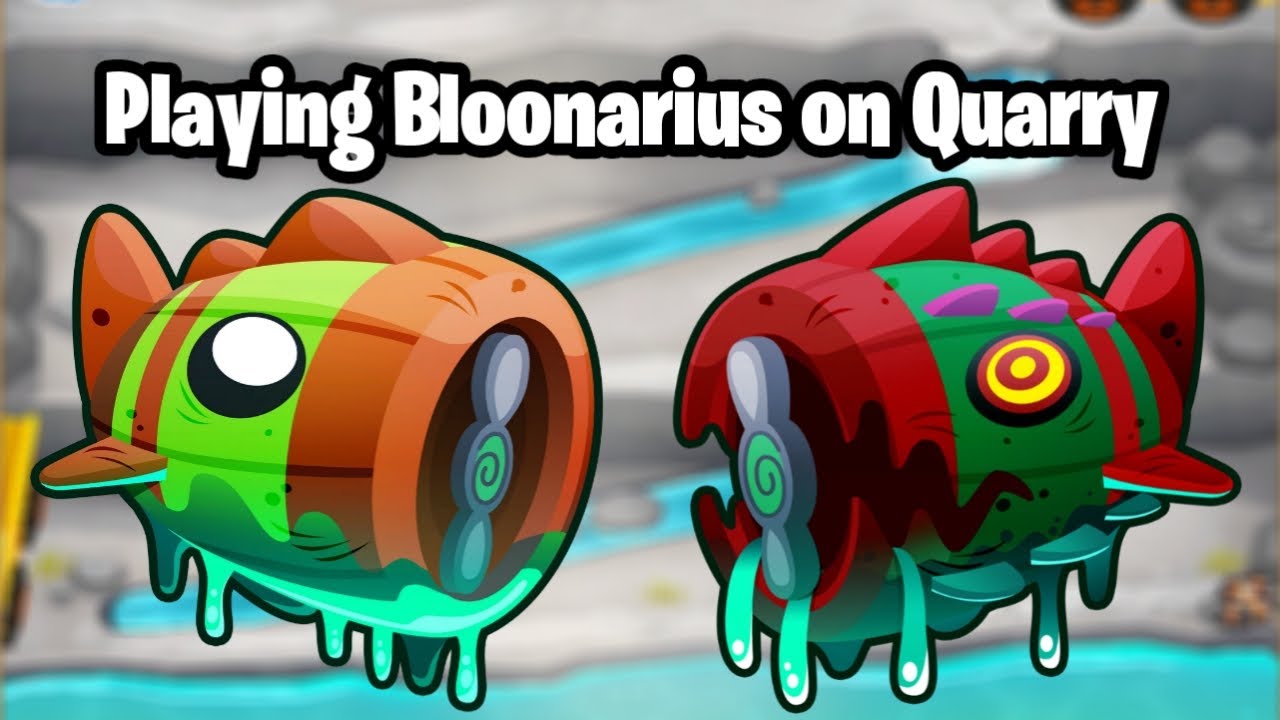 Playing Bloonarius On Quarry Btd6 Youtube