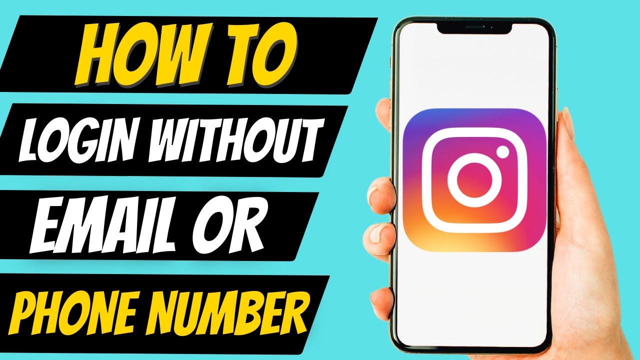 How To Login Instagram Account Without Email And Phone Number Youtube