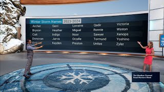 The Weather Channel Unveils The 2023 2024 Winter Storm Names List The ...