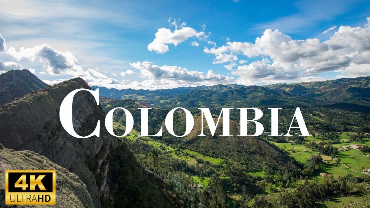 Colombia 4k Uhd Relaxing And Calming Music With Beautiful Natural