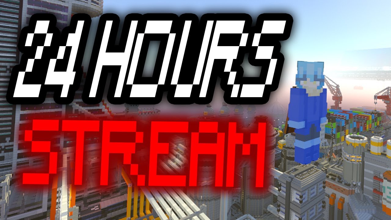 24 Hours Minecraft Stream Youtube