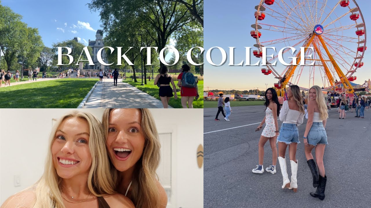 First Week Back At College Vlog Youtube