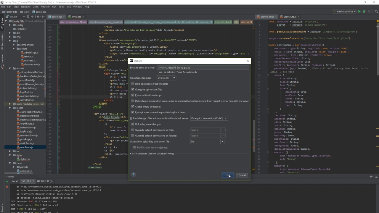 Webstorm Server Connection Youtube