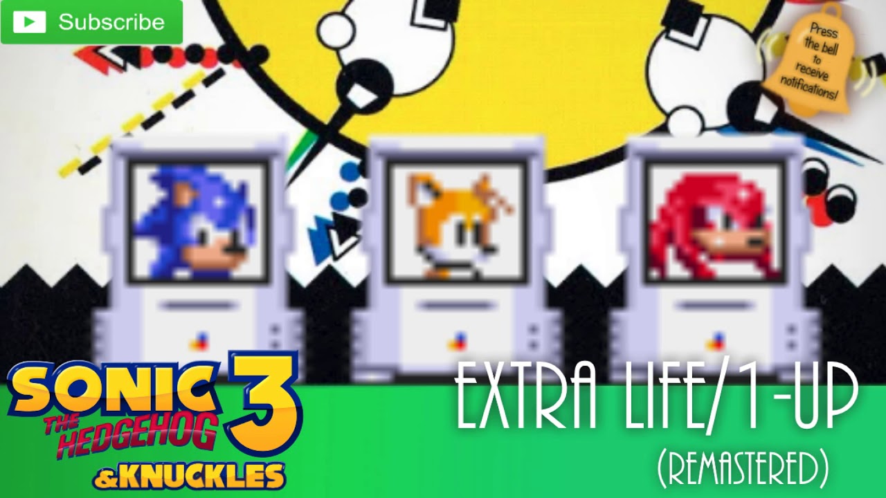 Sonic 3 Knuckles Extra Life S3 Version Remastered Youtube
