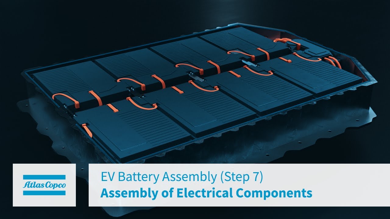 Ev Battery Assembly Step 7 Assembly Of Electrical Components Youtube