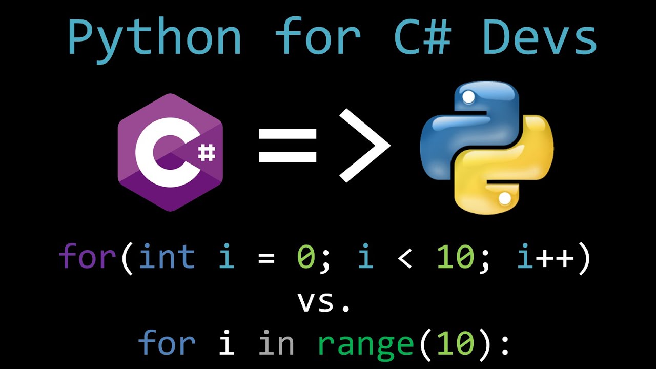 Python For C Developers 2 If Else For Each Etc Youtube
