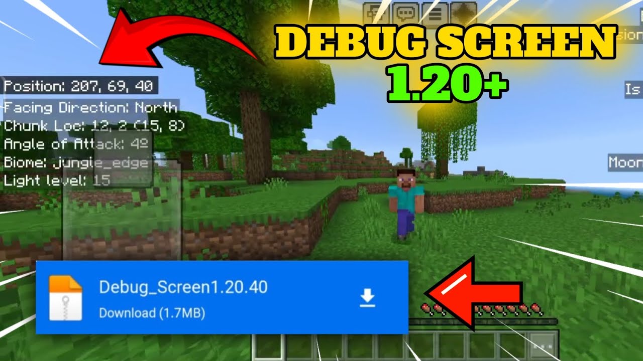 Debug Screen Addon For Mcpe 1 20 Debug Screen For Minecraft Pe рџ ґ