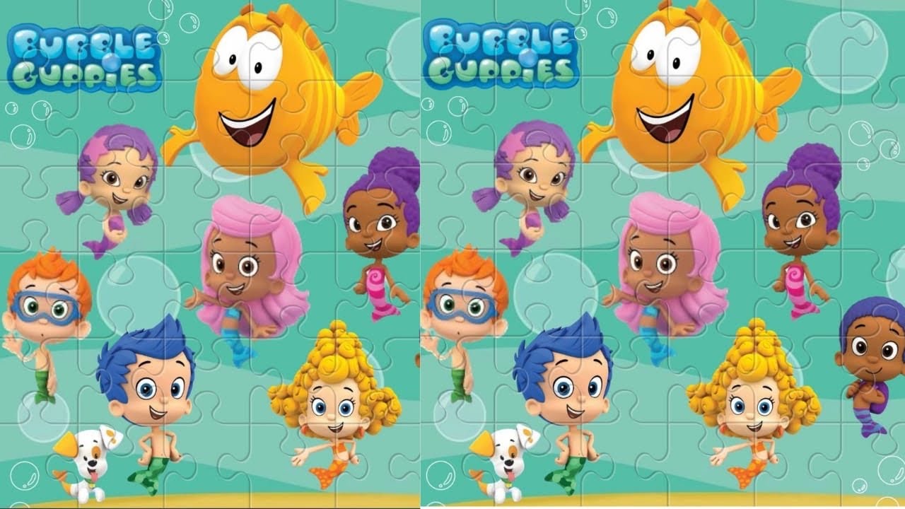 Bubble Guppies Puzzles рџ Gil Molly Goby Oona Nonny Deema Zooli And Mr