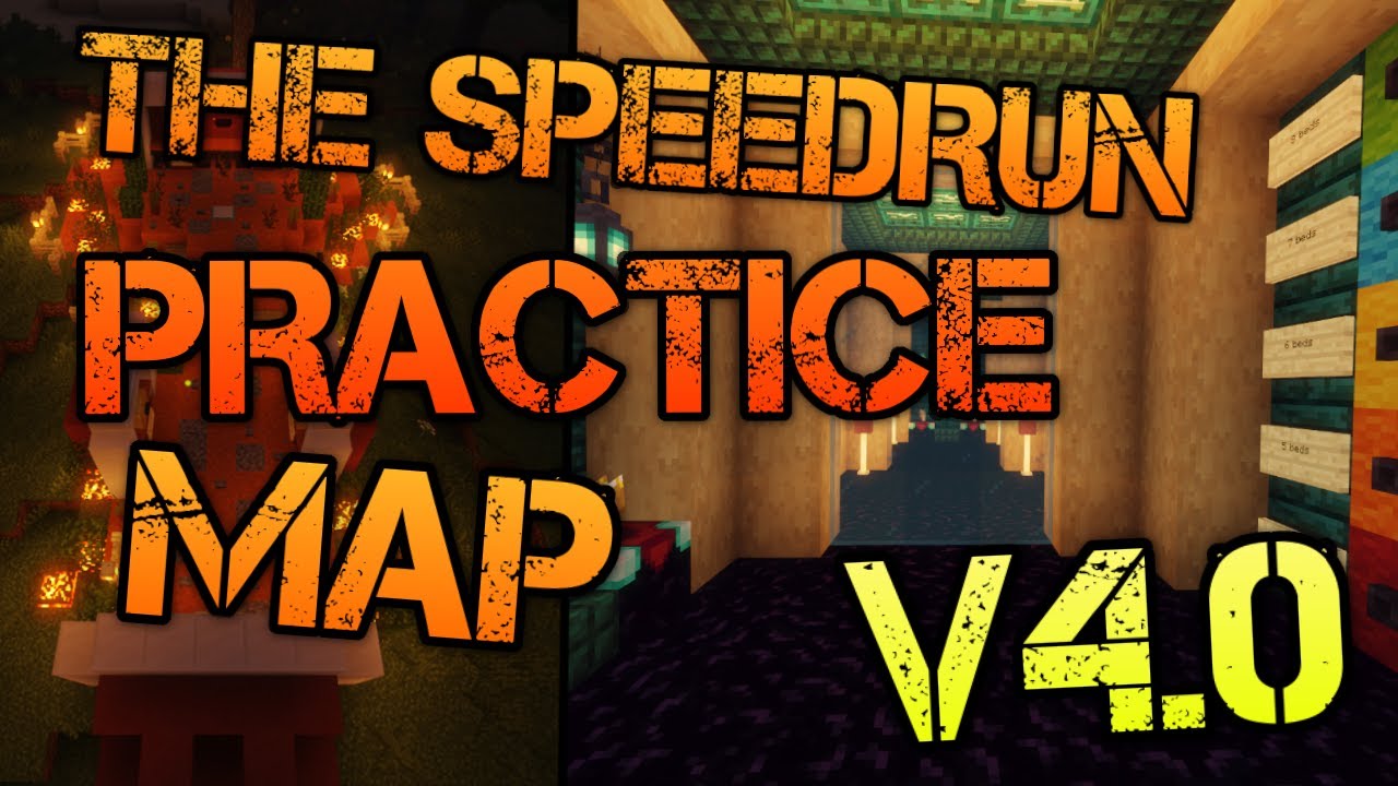 Speedrun Practice Map V 4 Dark Mode End Reworked One Cycle Practice