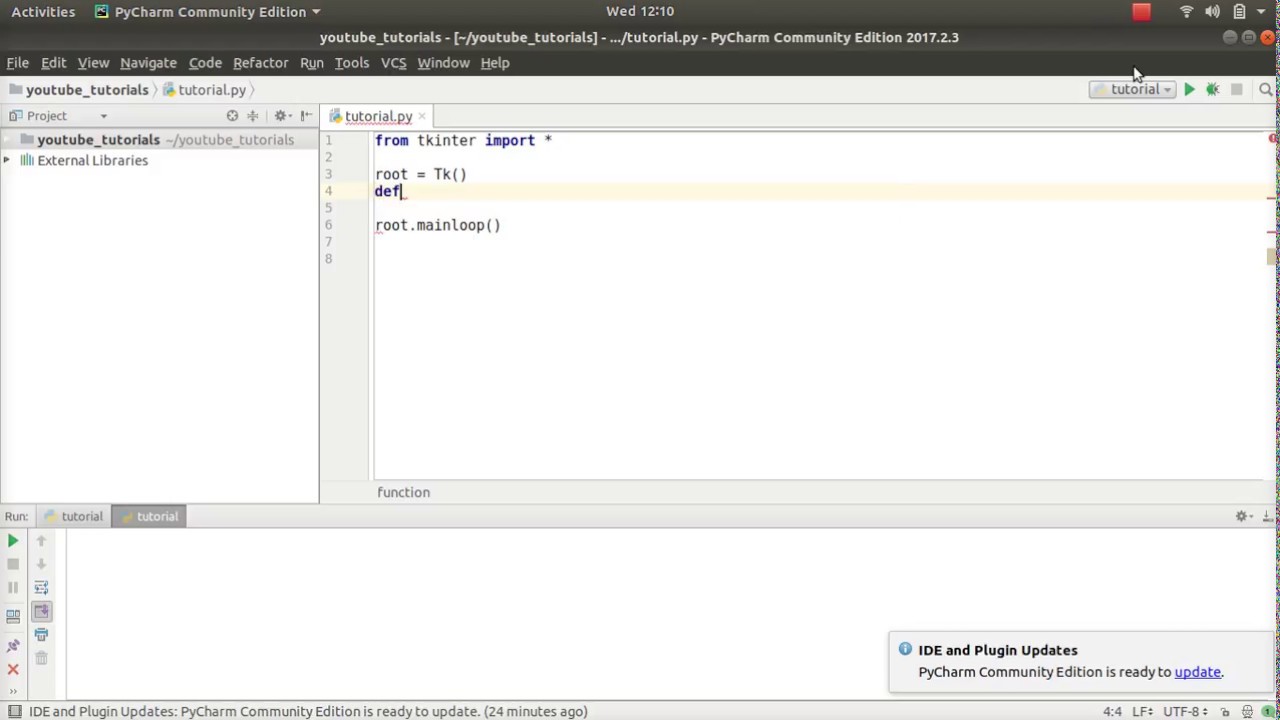Python Gui Tutorial 6 Mouse Click Events Youtube
