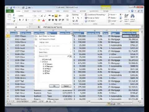 Excel Tutorial 5 Case 3 Solution Youtube