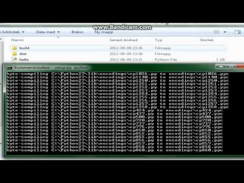 Tutorial Py2exe Youtube