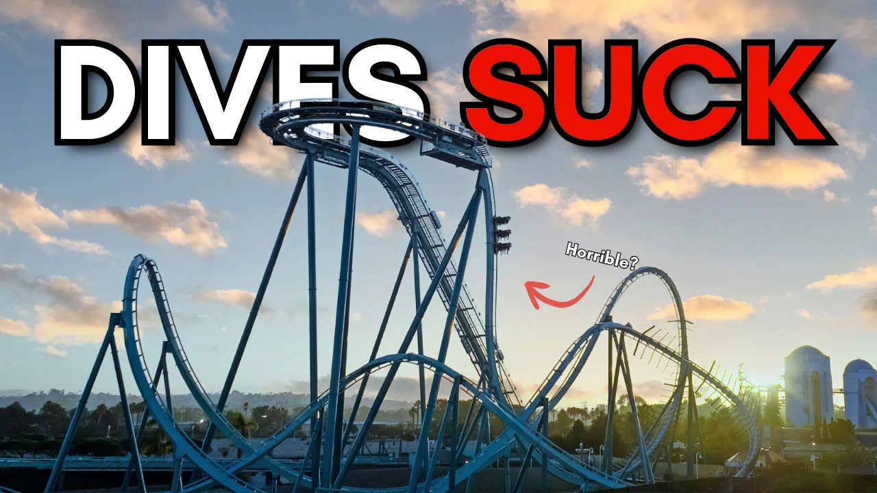 Dives Suck The Real Reason We Hate Dive Coasters Youtube