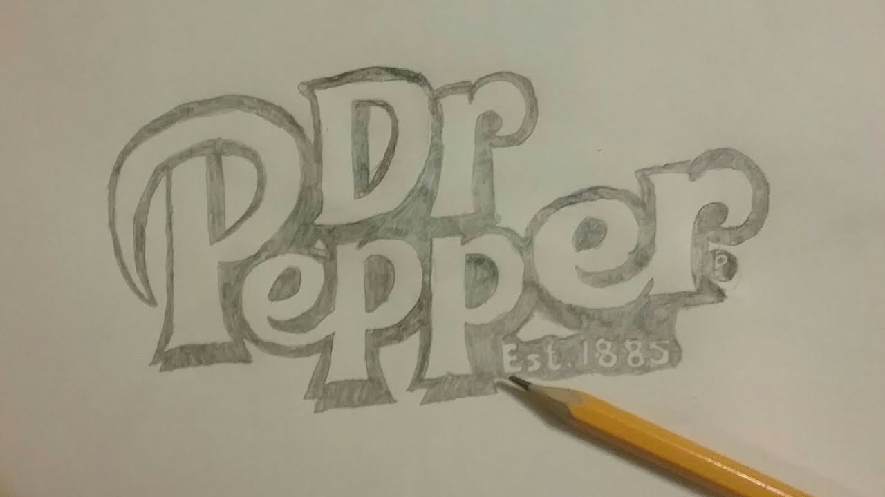 How To Draw Dr Pepper Logo At Madeline Benny Blog