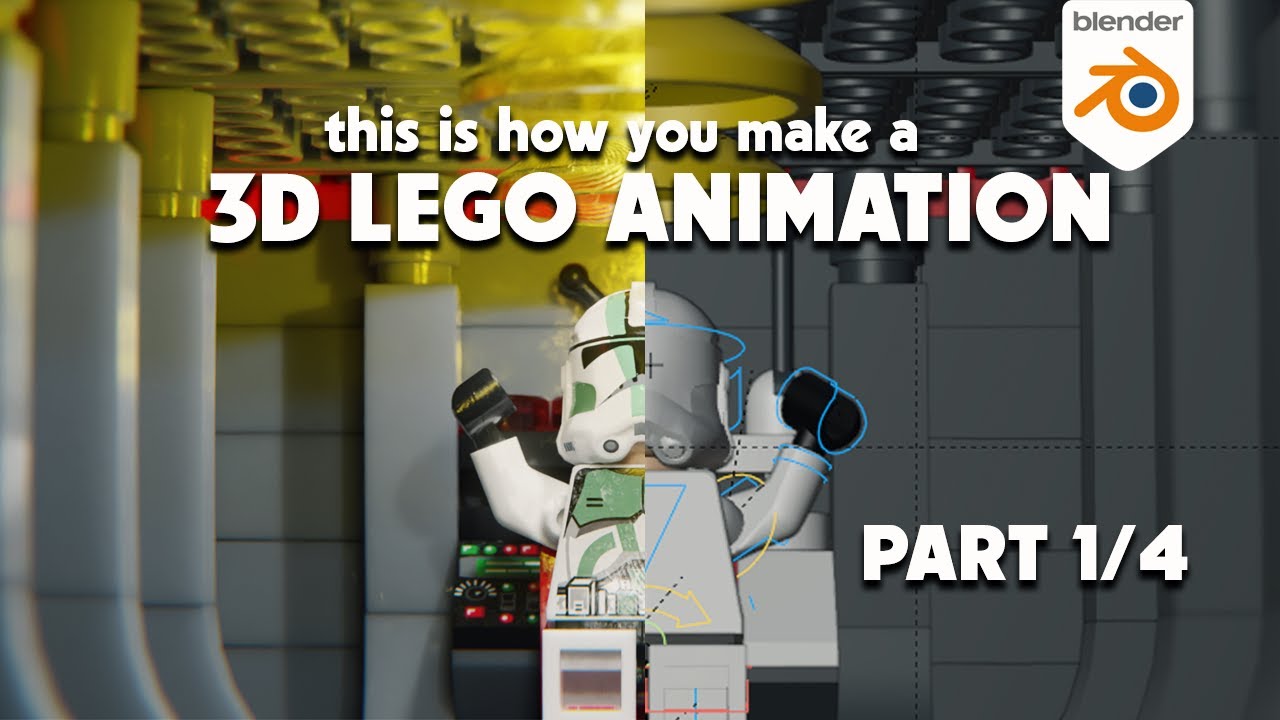 How To Make A Lego Animation In Blender 2023 Updated Part 1