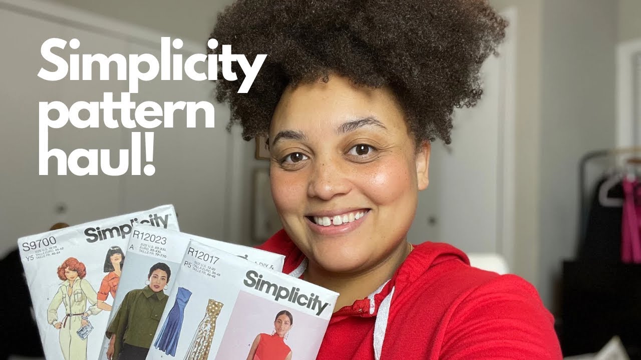 Simplicity Pattern Haul Early Spring Patterns Youtube