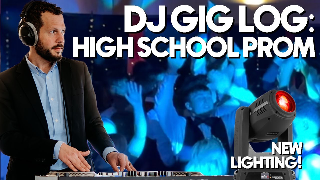 Massive High School Prom Dj Gig Log New Lighting Youtube