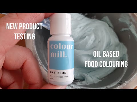 New Product Testing Oil Based Food Colouring Colour Mill How To