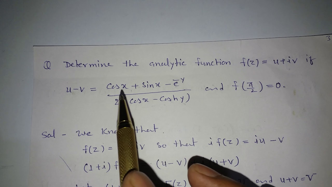 Analytic Function Youtube