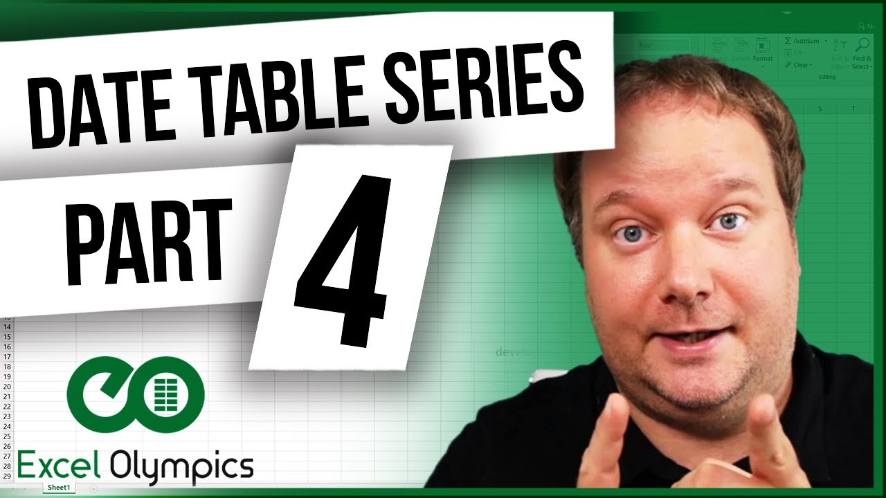 Extending The Date Table For Your Data Model Part 4 Of The Date Table